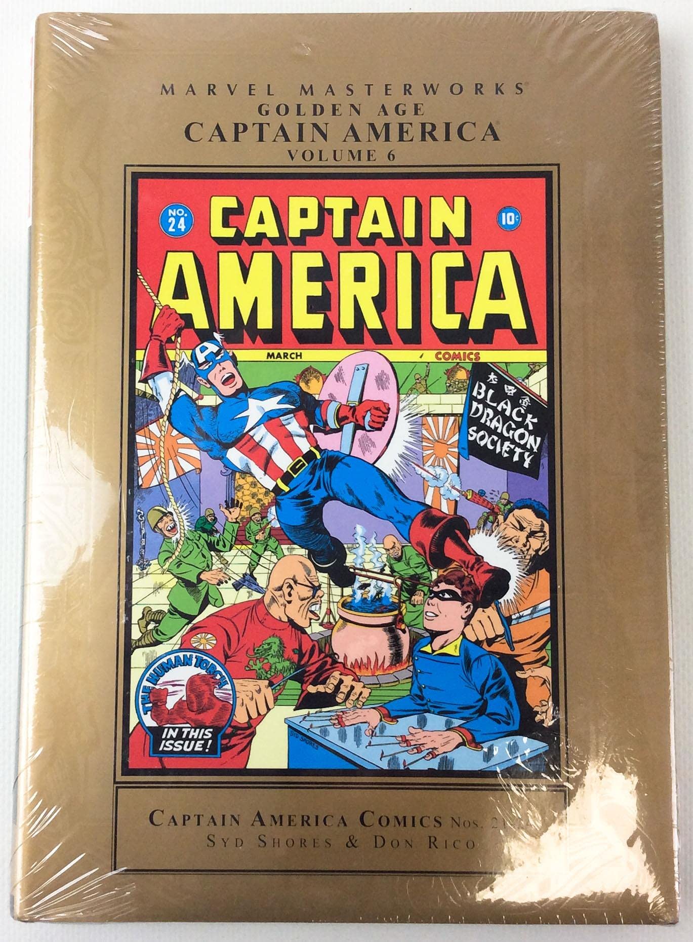 Amazon.com: Marvel Masterworks: Golden Age Captain America 6: ...