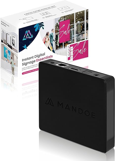 Mandoe Essentials - DIY Instant Digital Signage Player. Media Player ...