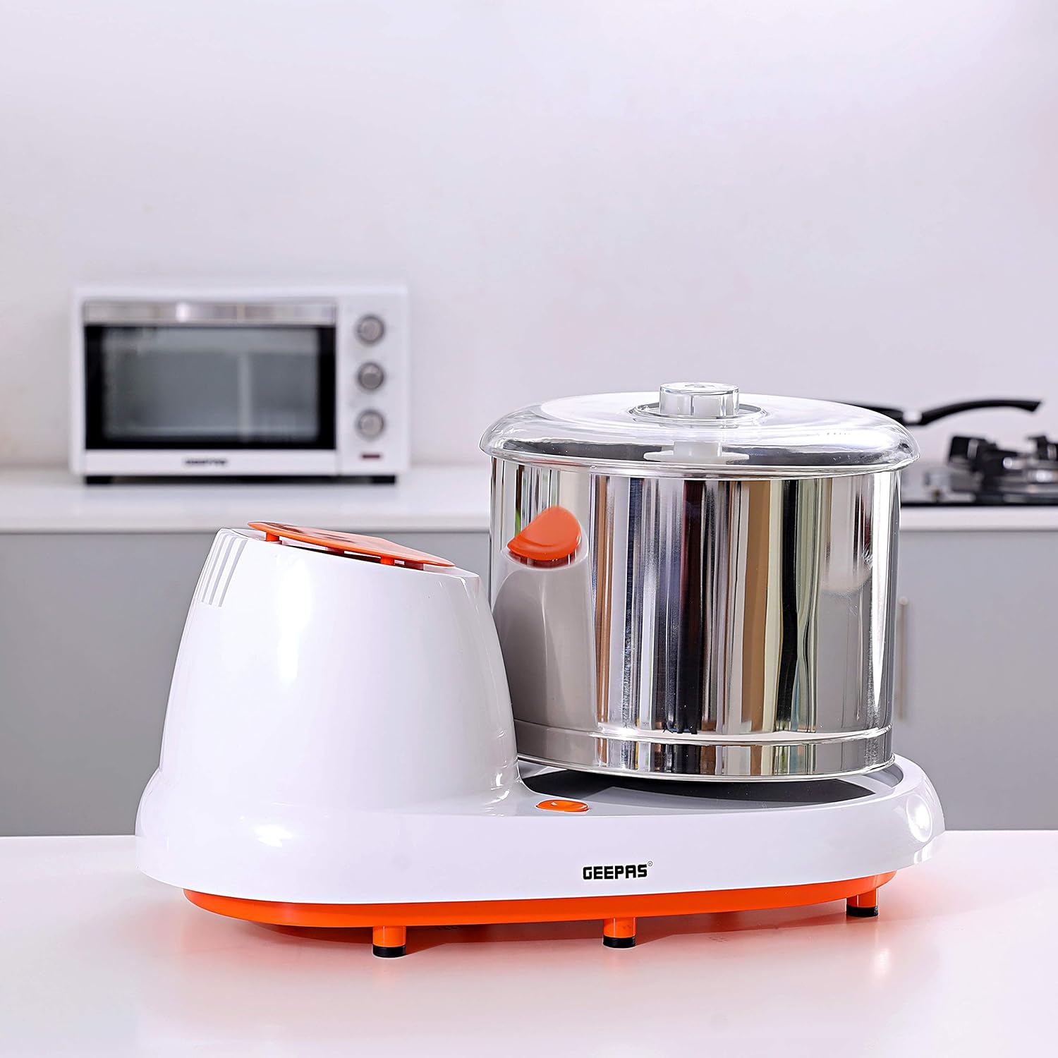 Geepas GWG44063 Wet Grinder Stainless steel Drum 2L Capacity ...