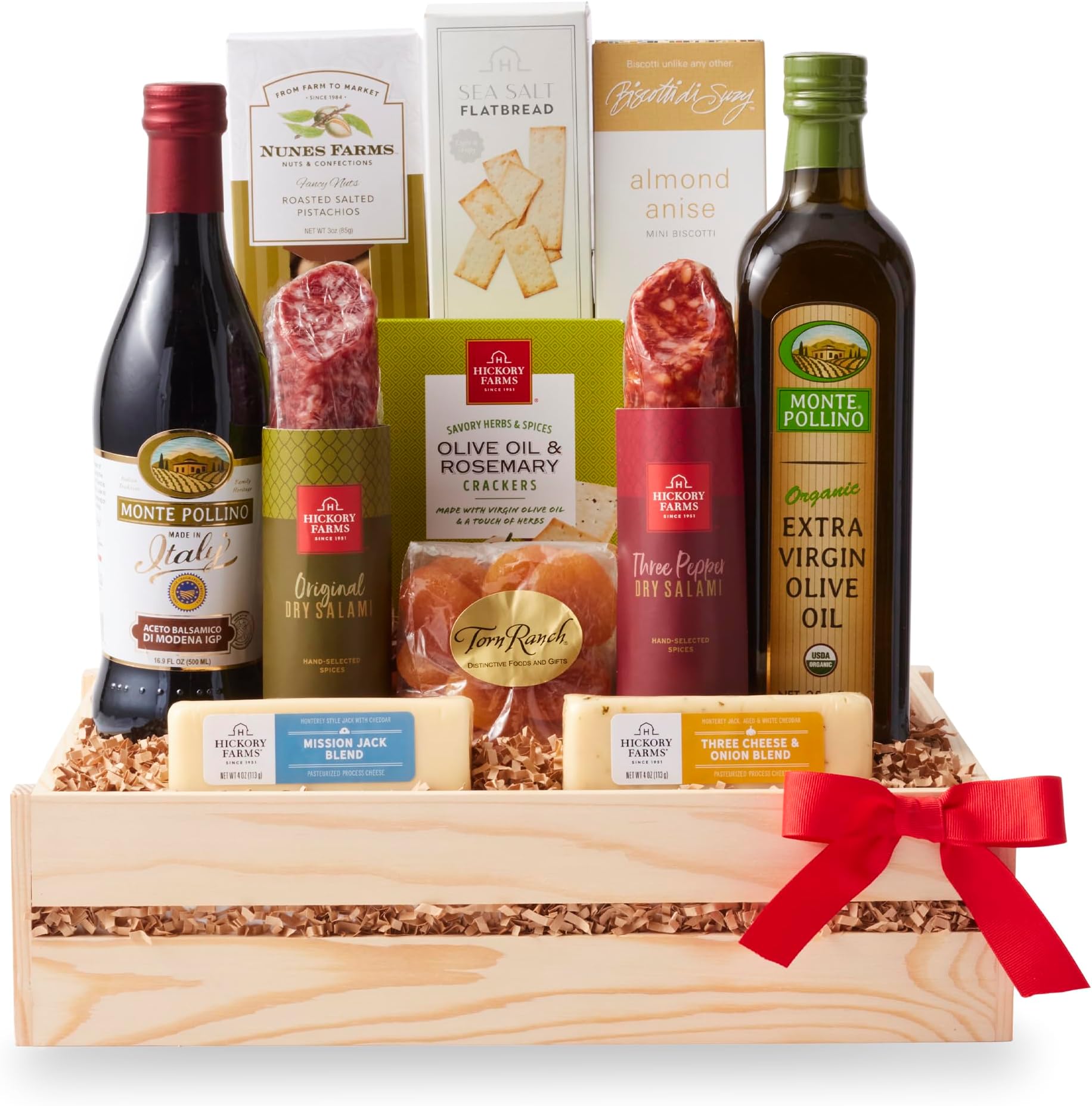 Amazon.com : California Delicious Ultimate Meat and Cheese Gift Crate ...