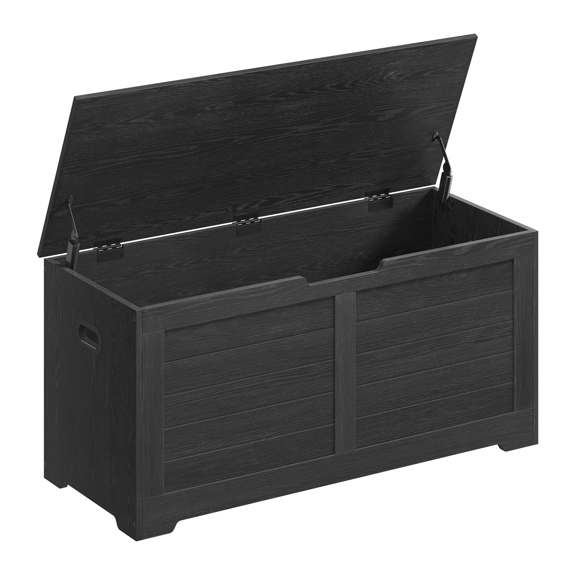 Amazon.com: VASAGLE Storage Chest, Storage Trunk with 2 Safety Hinges ...