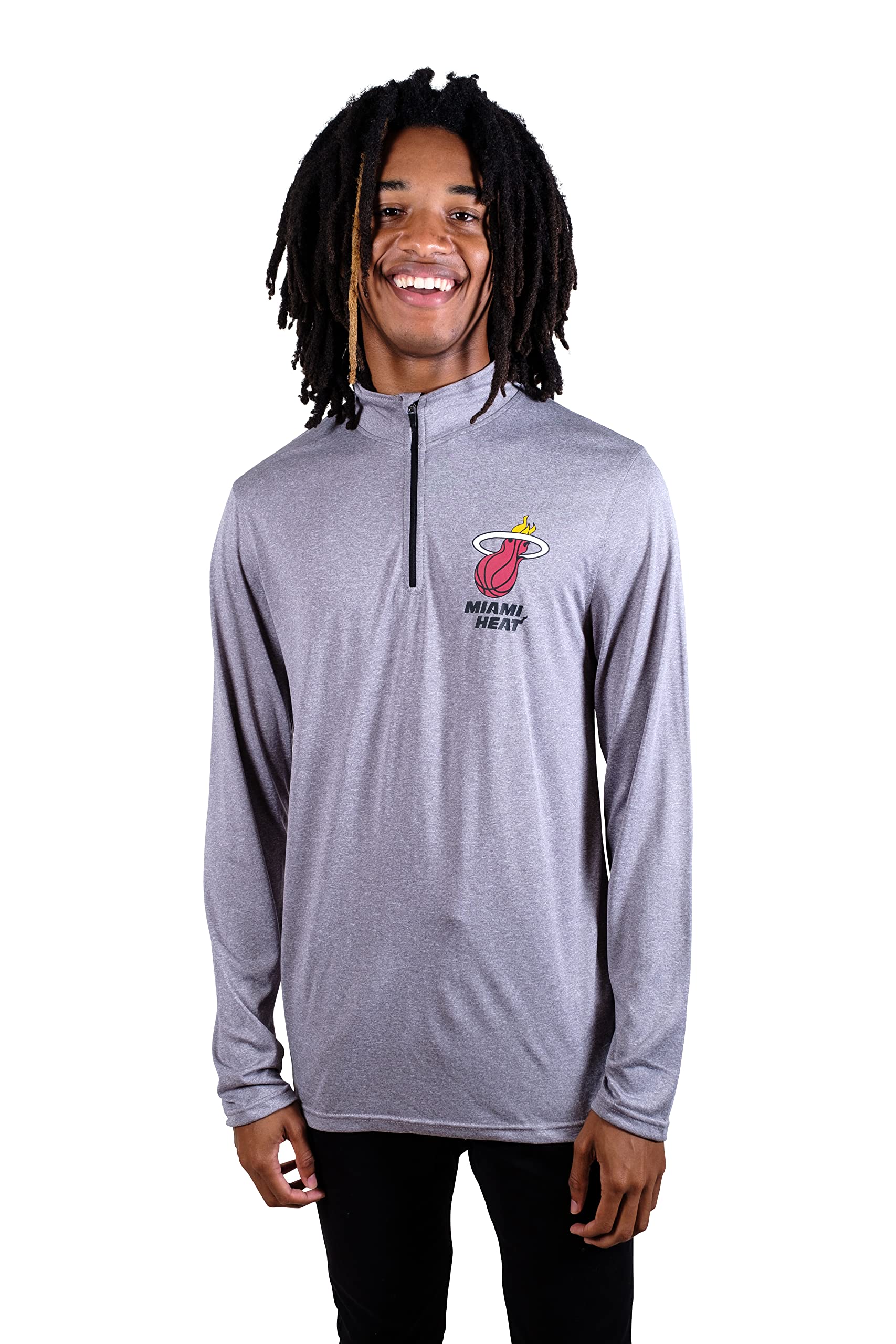 Snapklik.com : NBA Mens Quarter Zip Long Sleeve Pullover T-Shirt ...
