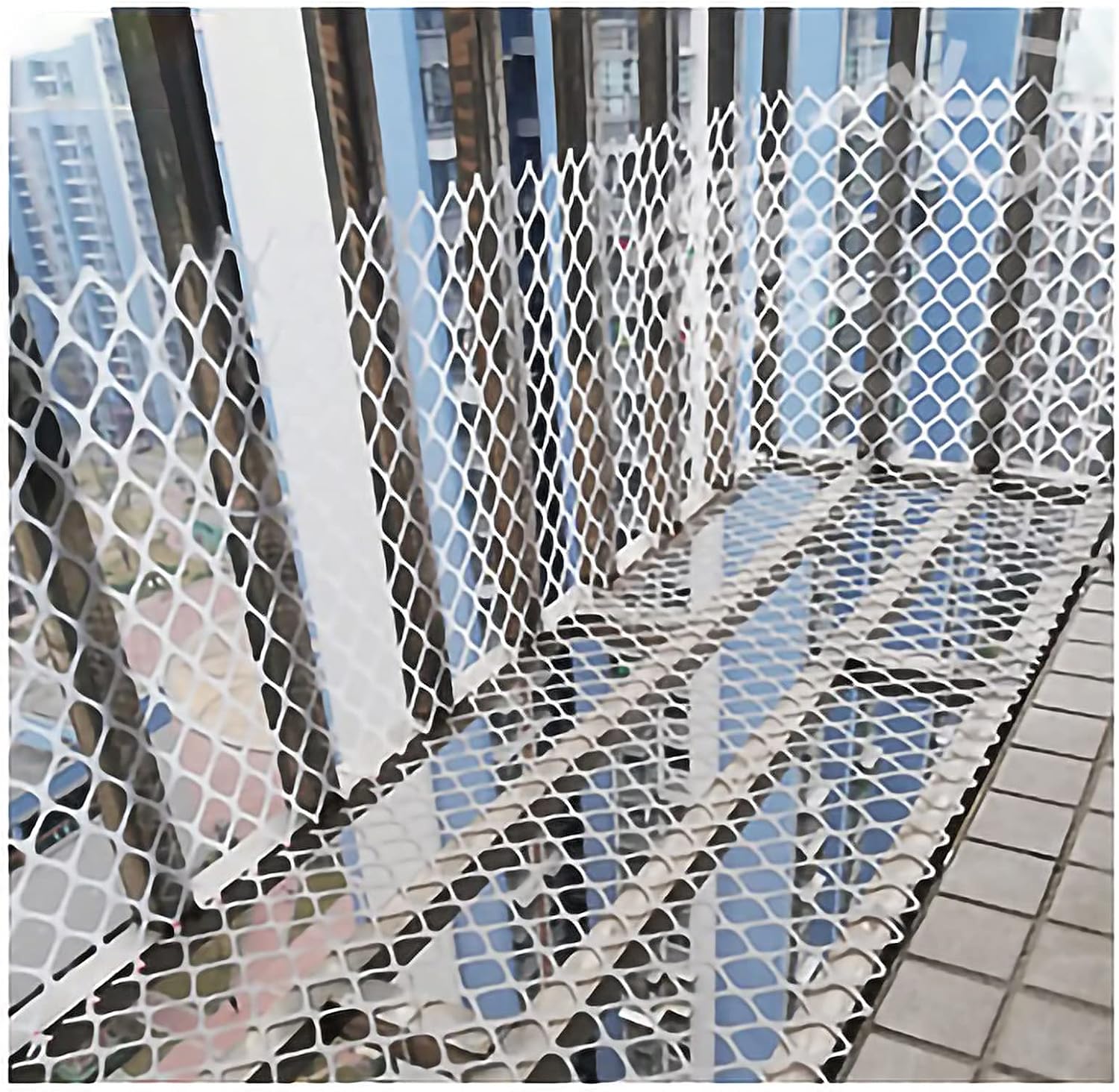 Amazon.com: Outdoor Balcony Plastic Mesh Fencing,Plastic Chicken Wire ...