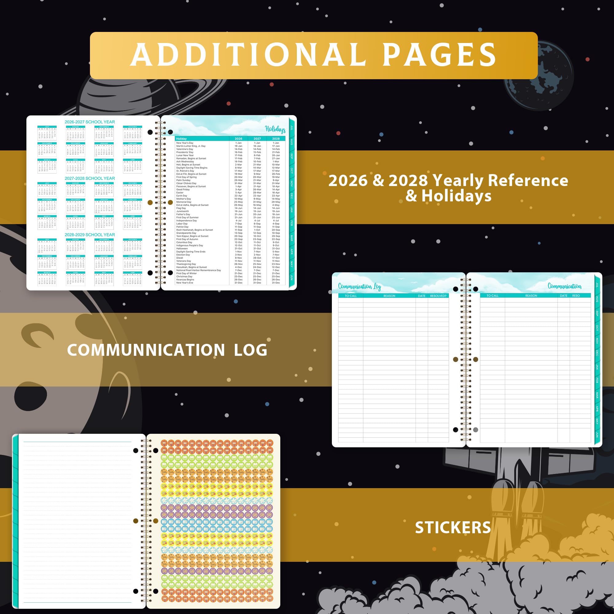 Snapklik.com : Student Planner 2026-2027 - Student Planner For Academic ...