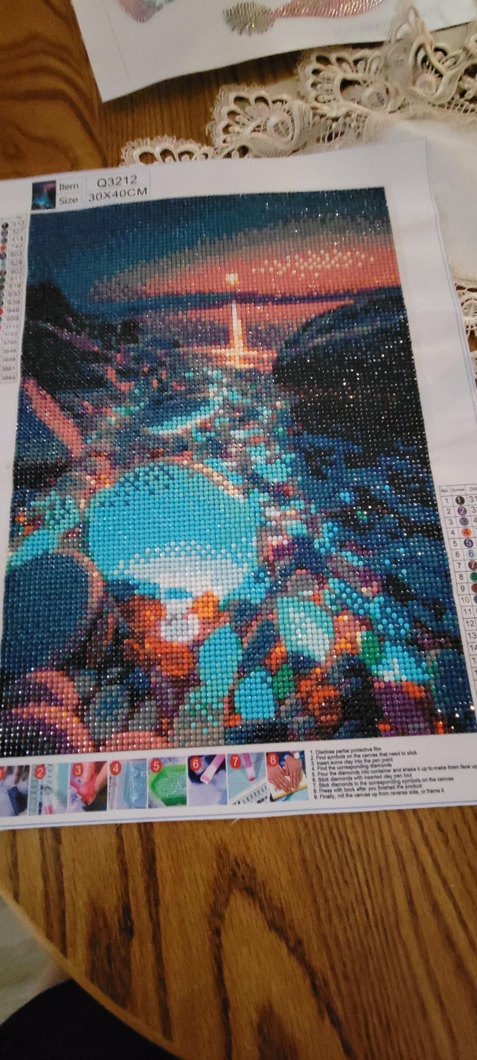 Amazon.com: HXSYKJDM Diamond Painting Kits, 5D Diamond Art Kits Diamond ...