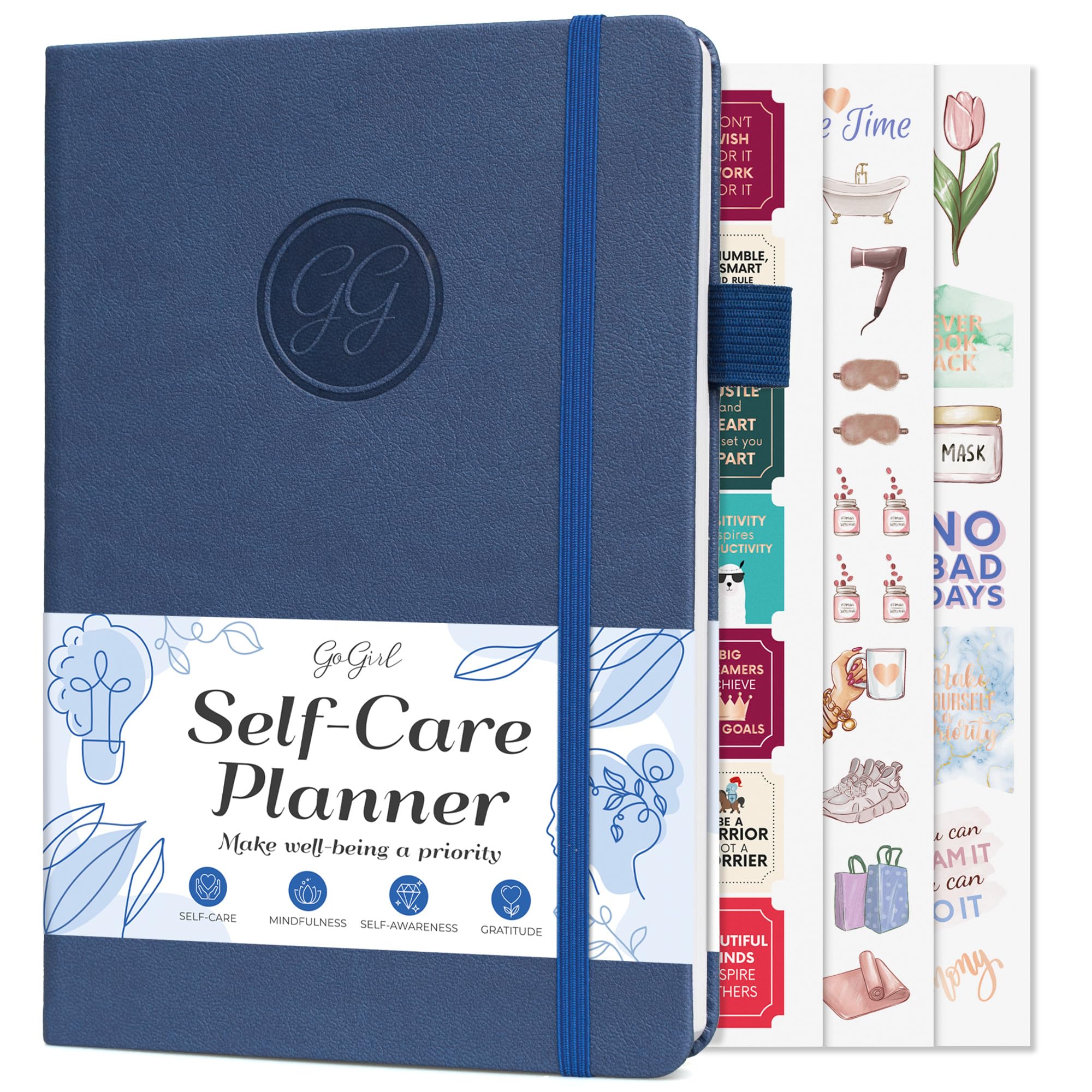 Snapklik.com : GoGirl Self-Care Journal Daily Mental Health Notebook