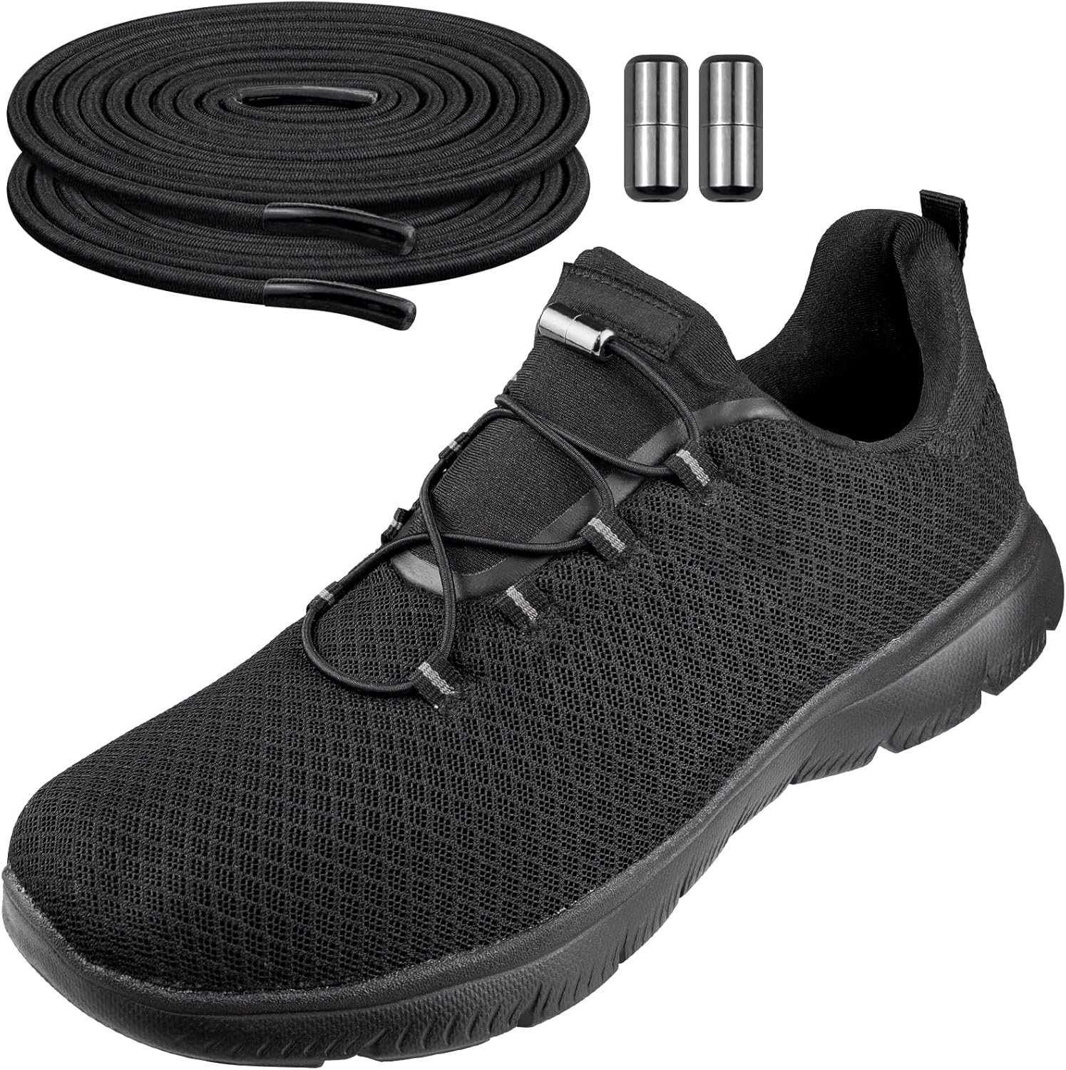 Amazon.com: Elastic No Tie Shoe laces for Skechers Running Training ...