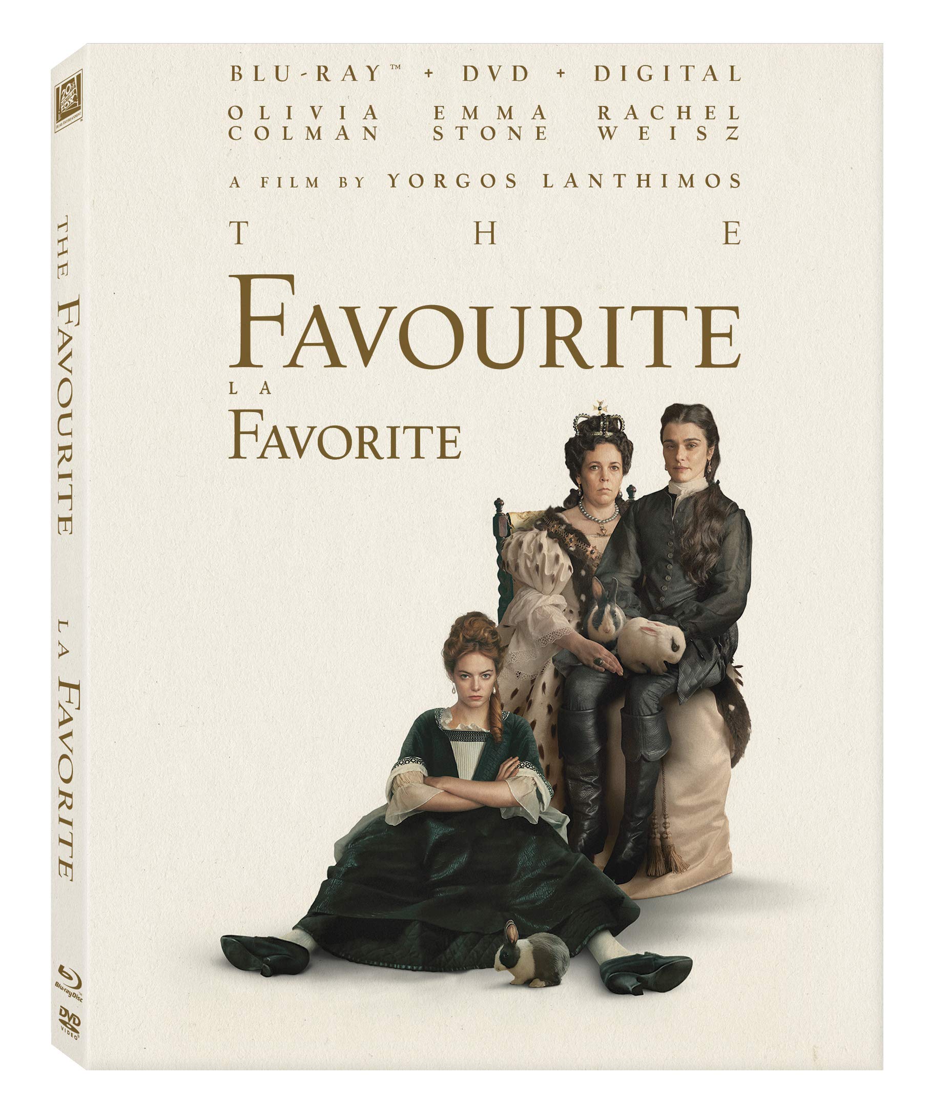 The Favourite [Blu-ray + DVD + Digital Copy] (Bilingual): Amazon.ca ...