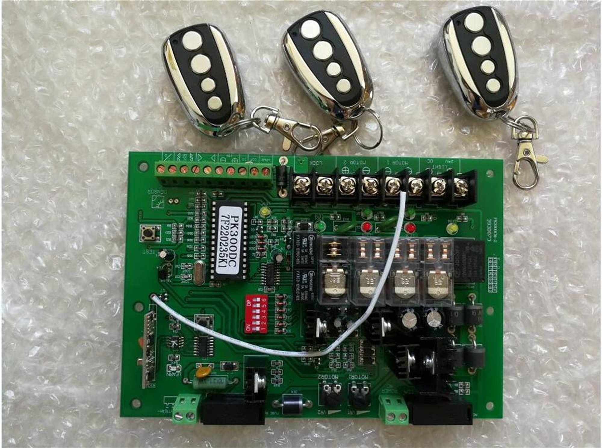 Buy GUANGHEYUAN-J Smart Home Devices 24VDC swing gate opener control ...