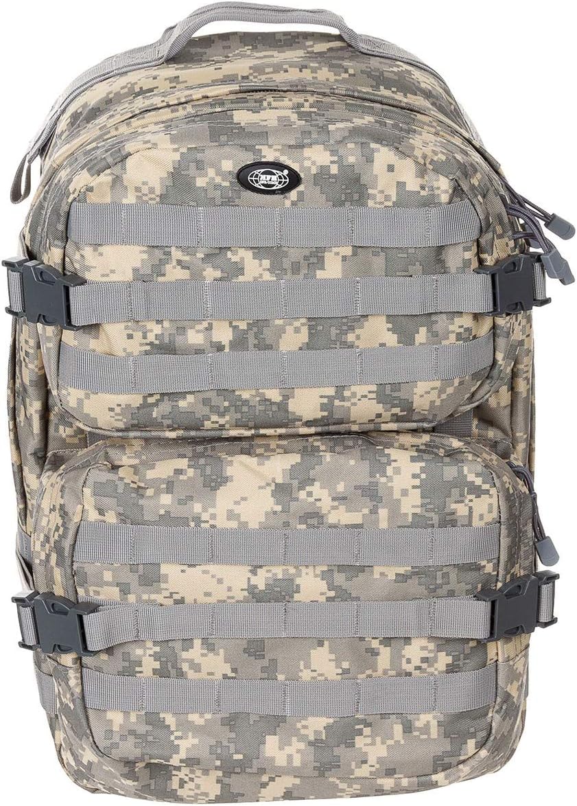 Amazon.com: MFH Backpack Assault II ACU Digital : Sports & Outdoors