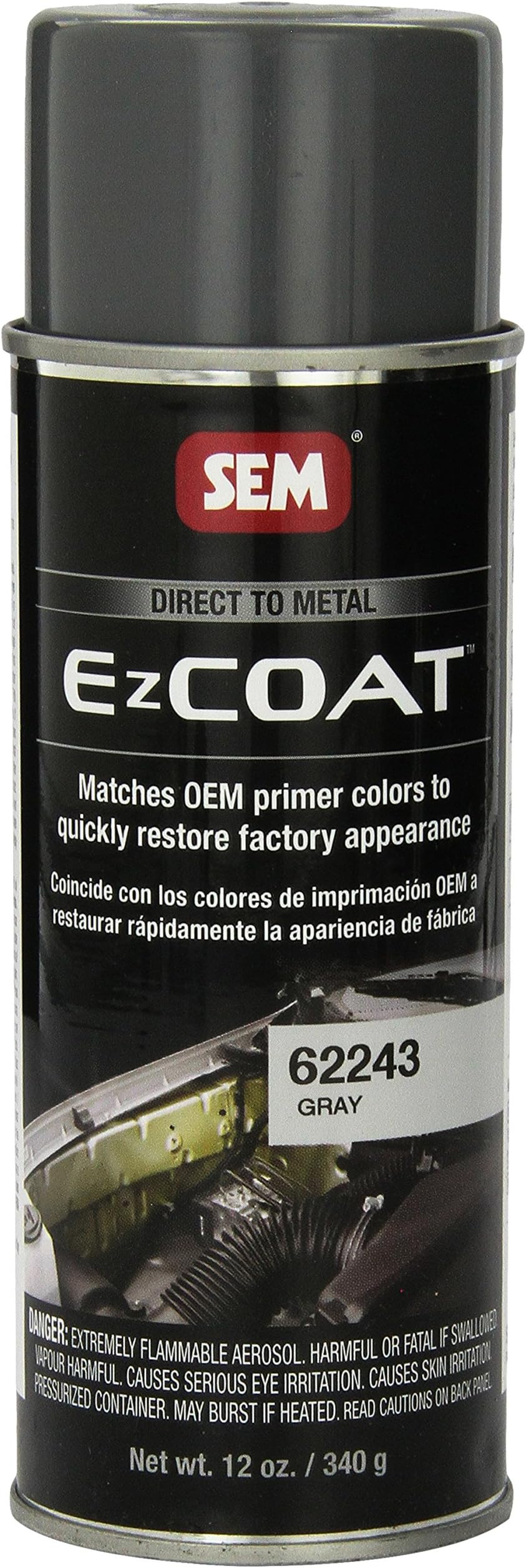 Amazon.com: SEM 62243 Gray Ez Coat - 12 oz. : Automotive