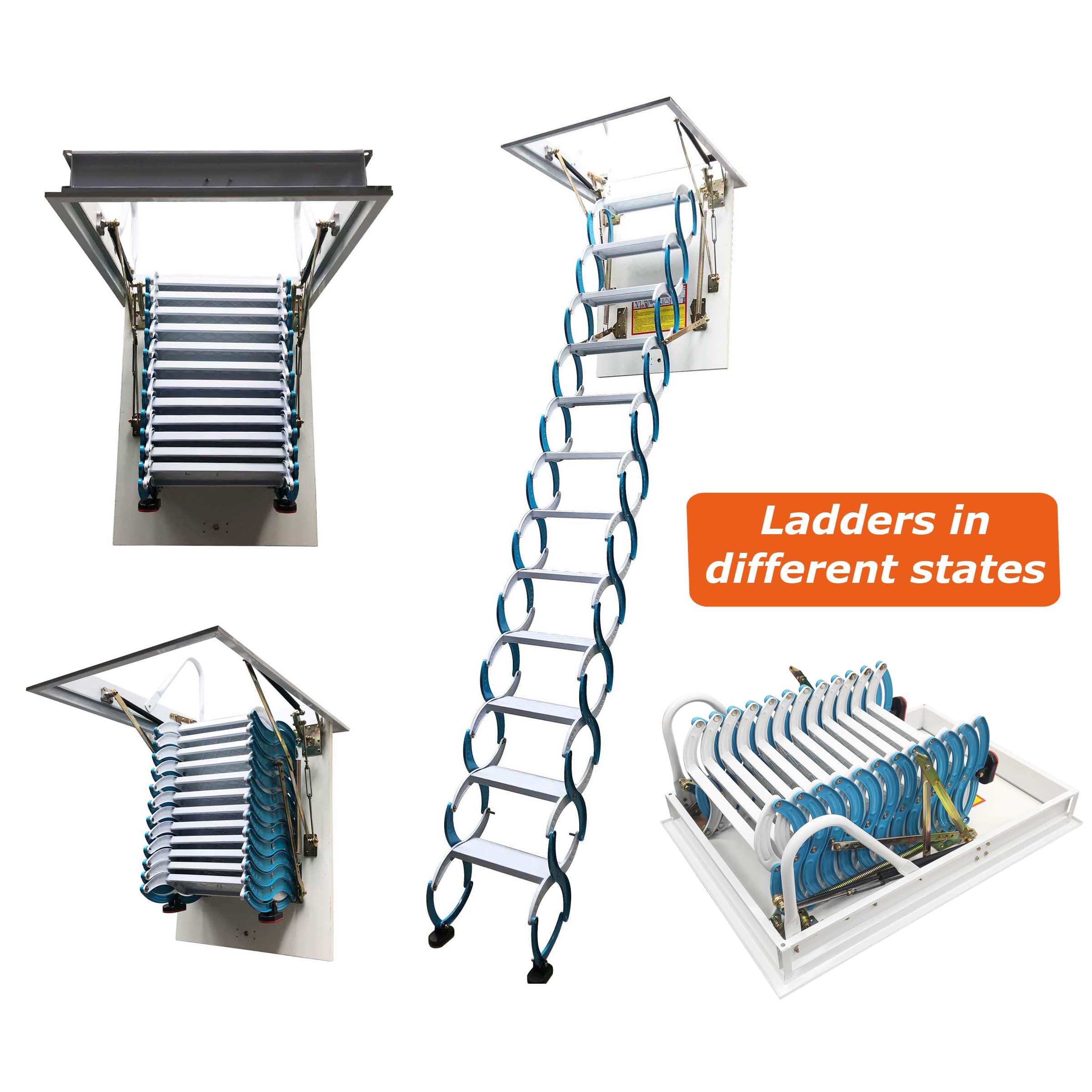 Ceiling Drop Down Stairs ANY SIZE Custom Attic Pull Down