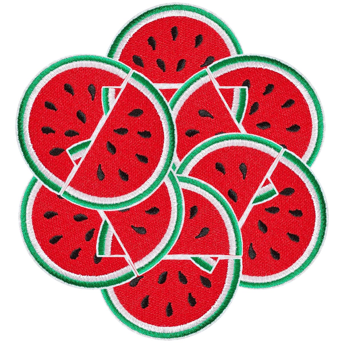 Amazon.com: Jefuzh 12PCS Iron on Patches, Watermelon Patches, Iron-on ...