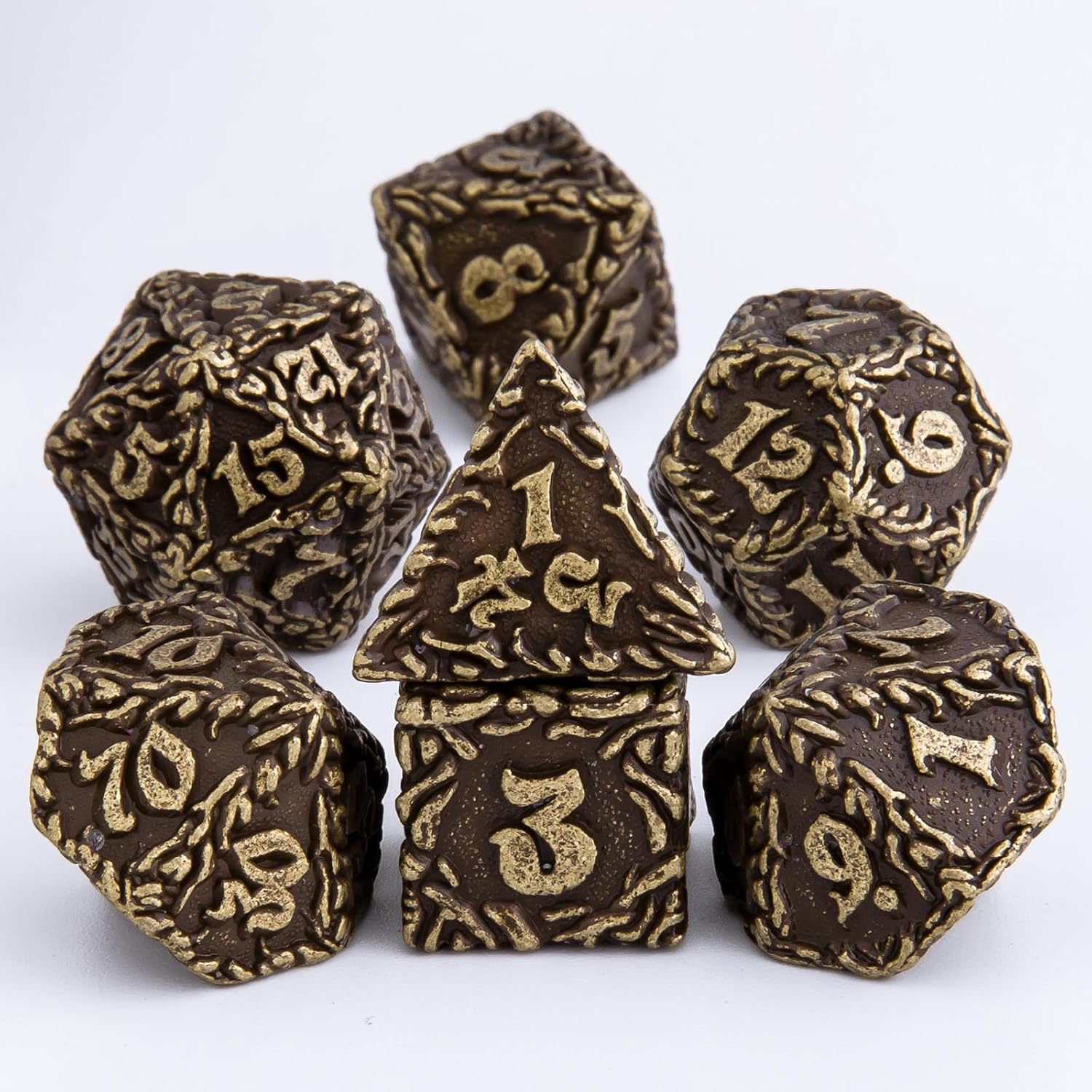 Amazon.com: DragonHoard Metal DND Dice Set - Dungeons and Dragons Dice ...