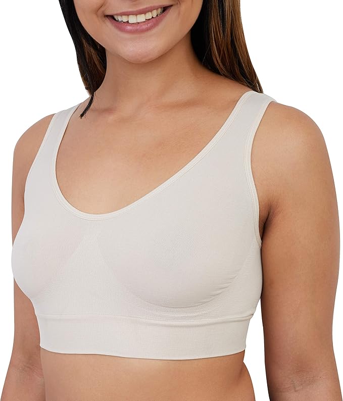 Ultimate Essentials Womens Seamless Pullover Bra Pull On Tag Free ultimate-essentials-womens-seamless-pullover-bra-pull-on-tag-free