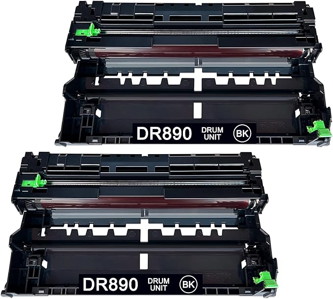 Amazon.com: DR890 DR-890 Drum Unit (2-Pack, High Yield) Replacement for ...