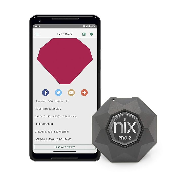 Buy Nix Pro Color Sensor - Professional Color Matching Tool - Identify ...