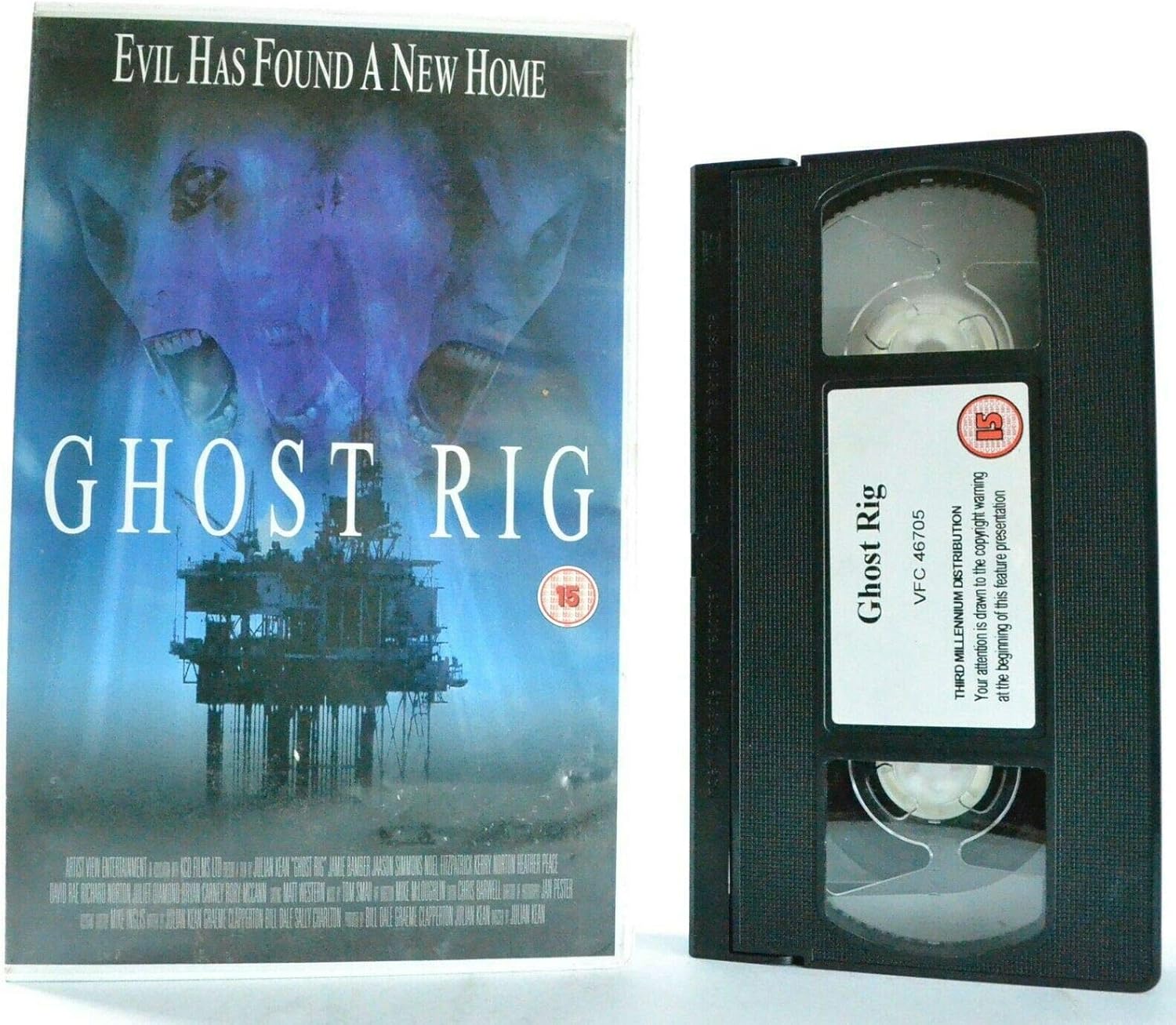 Ghost Rig [VHS] : Jamie Bamber, Jaason Simmons, Noel Fitzpatrick, Kerry ...