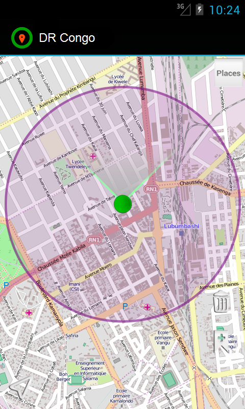 DR Congo Vector Offline Map: Easy Navigation - App on Amazon Appstore