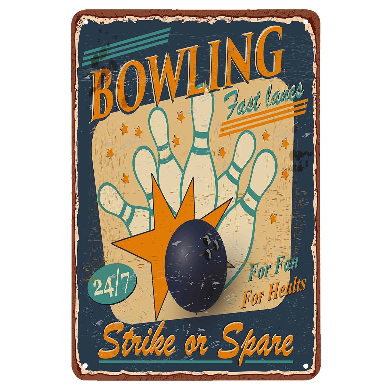 Bowling Strike Sign