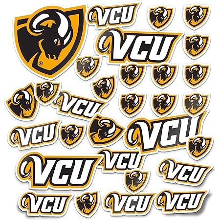 Amazon.com: Virginia Commonwealth University VCU Rams Vinyl Decal ...