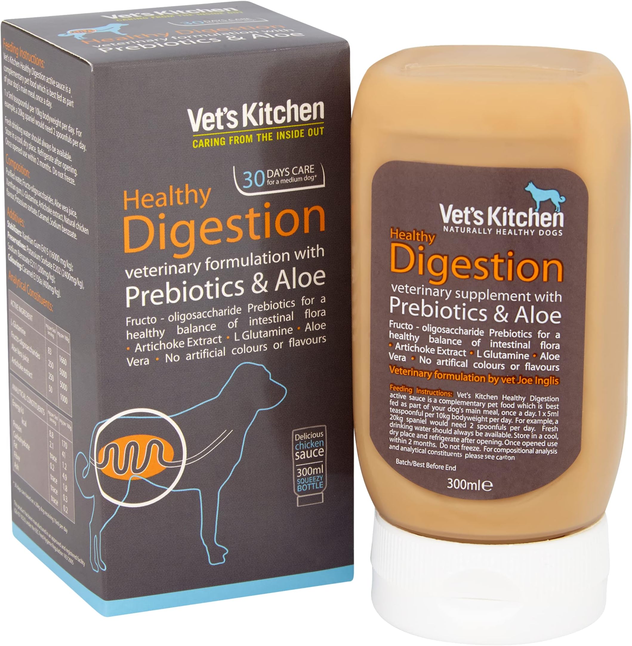 Vet's Kitchen, Healthy Digestion Supplement, Gravy with Prebiotics and ...