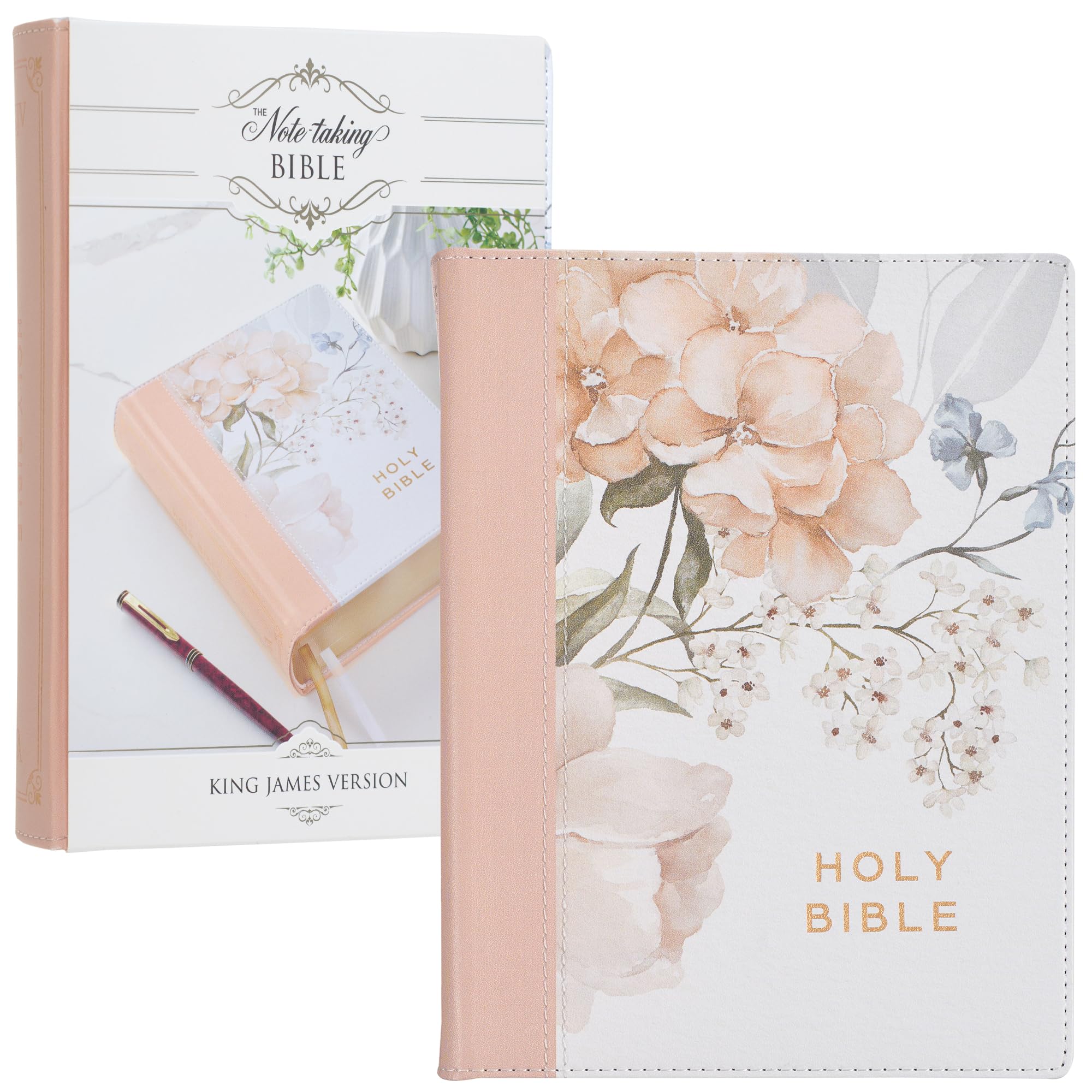 KJV Holy Bible, Note-taking Bible, Faux Leather Hardcover - King James ...
