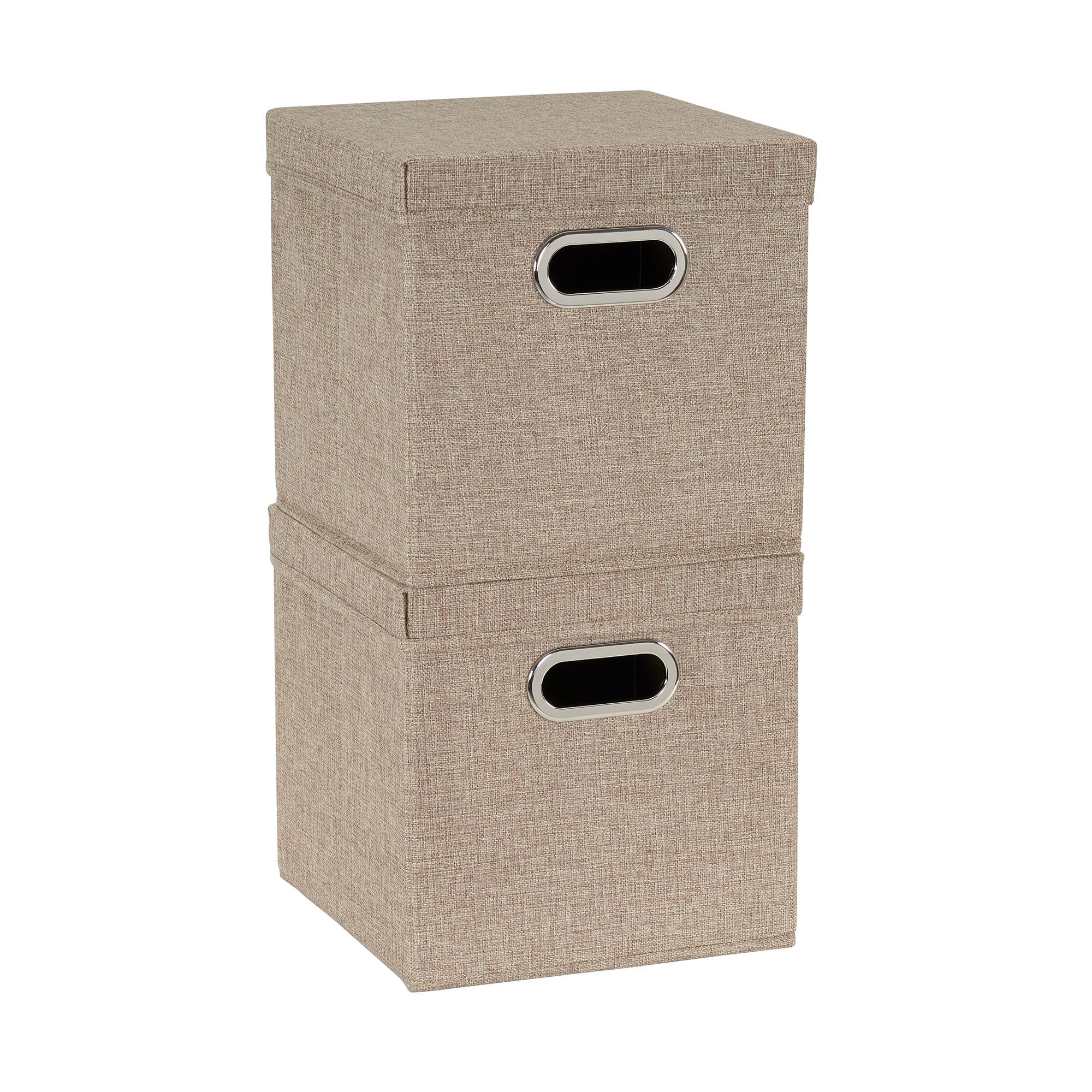 Amazon.com - Household Essentials 802-1 Café Cube Bin Storage Set with ...