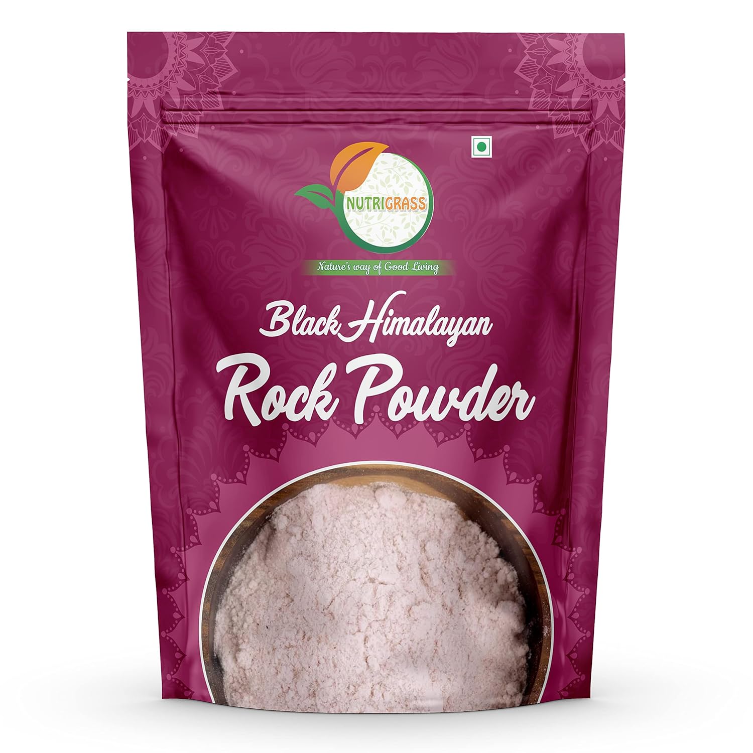 NUTRIGRASS Black Rock Salt Powder, 400g [All Natural, Sulphur-Rich ...