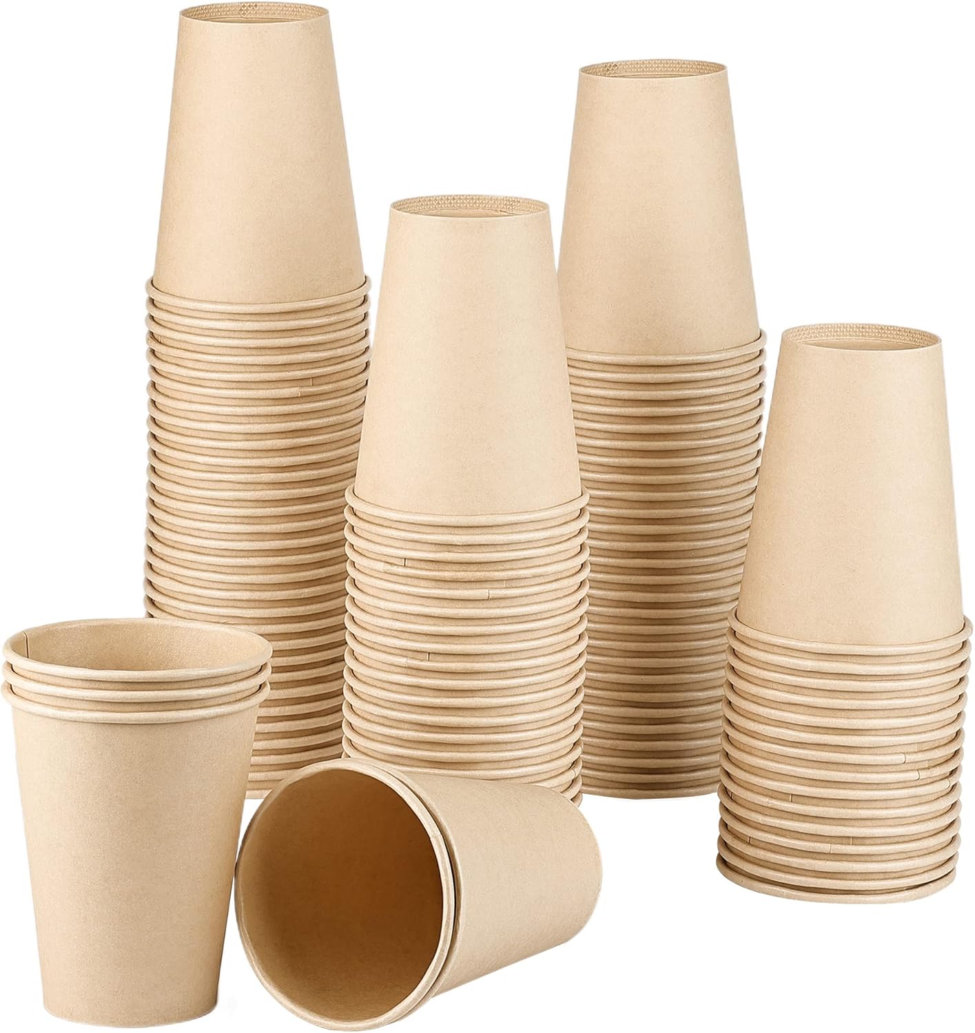 Amazon.com: Bee Noteworthy Bamboo Paper Cups, Compostable ...