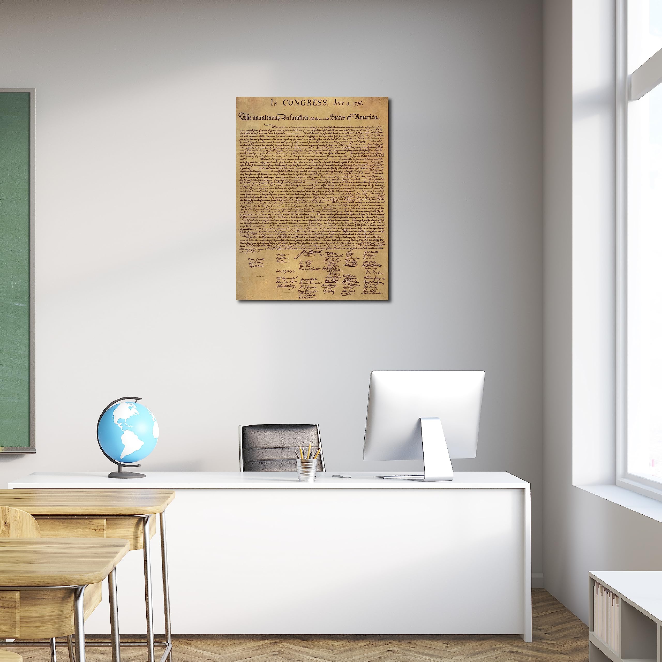 Snapklik.com : Declaration Of Independence Poster 18x24 LARGE Classroom ...