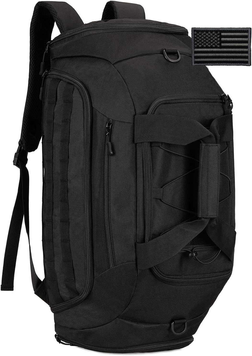 Amazon.com: Protector Plus Tactical Duffle Bag Men Sports Gym Backpack ...