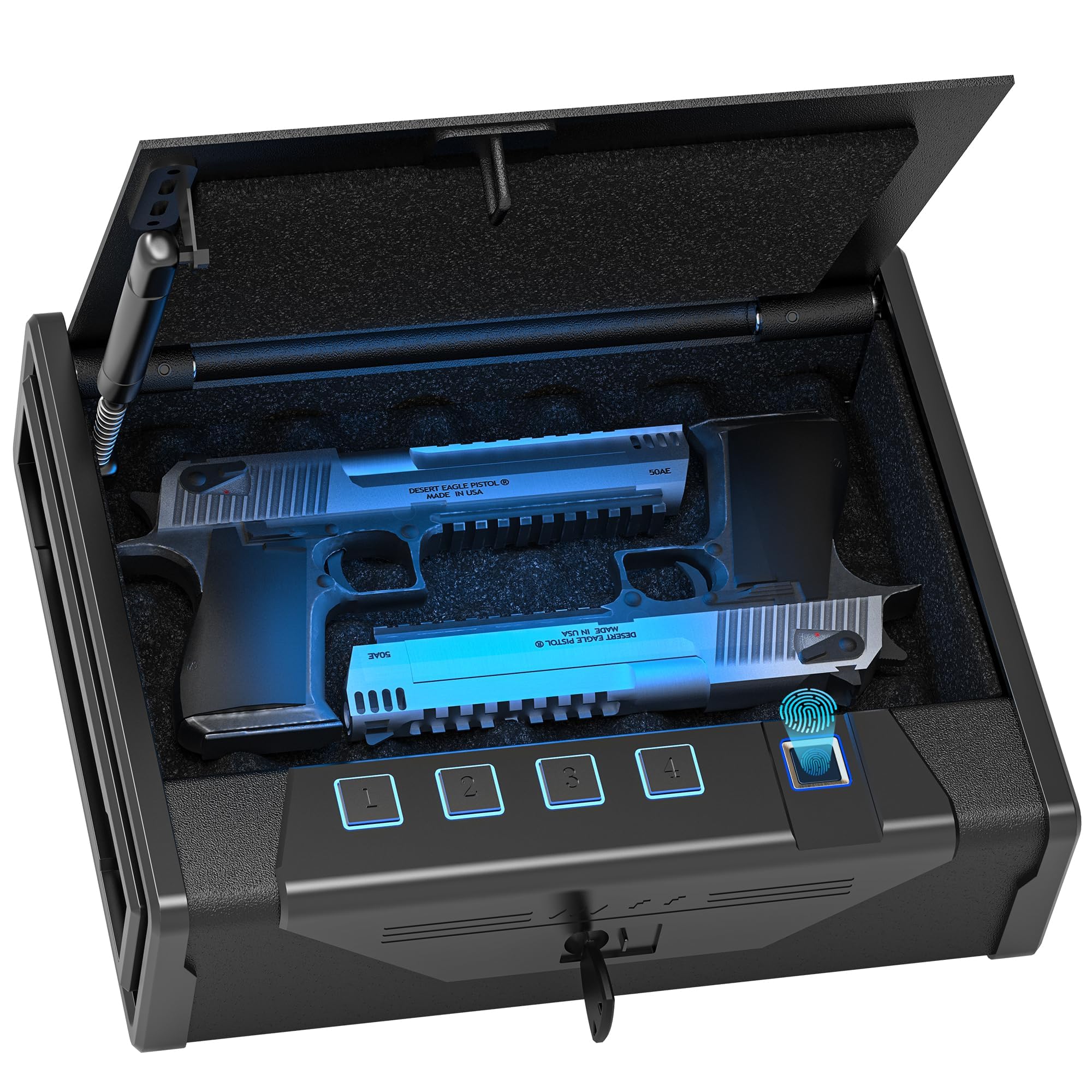 Amazon.com: YITAHOME Gun Safe, Biometric Gun Safes for Home Pistols ...