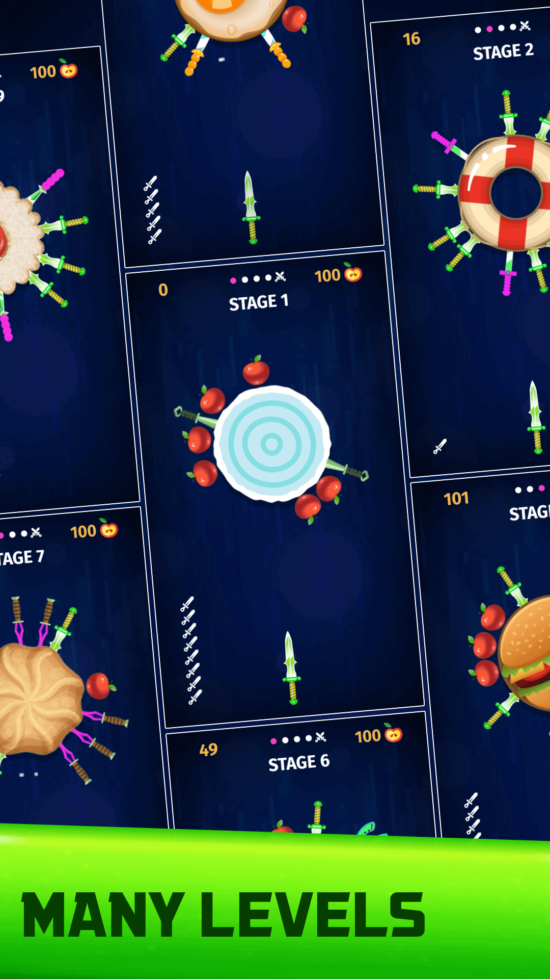 Knife Slices - Throw, Hit and Break Wood Log - App on Amazon Appstore