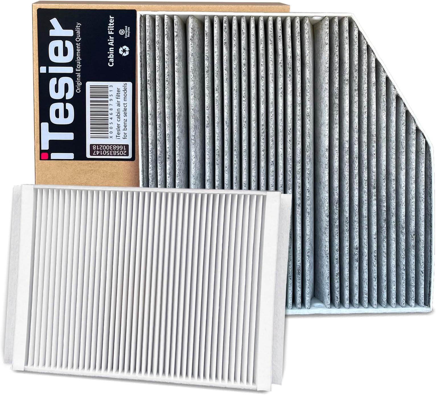 Amazon.com: ITESIER cabin air filter kit fits Mercedes 2015-2023 GLC300 ...