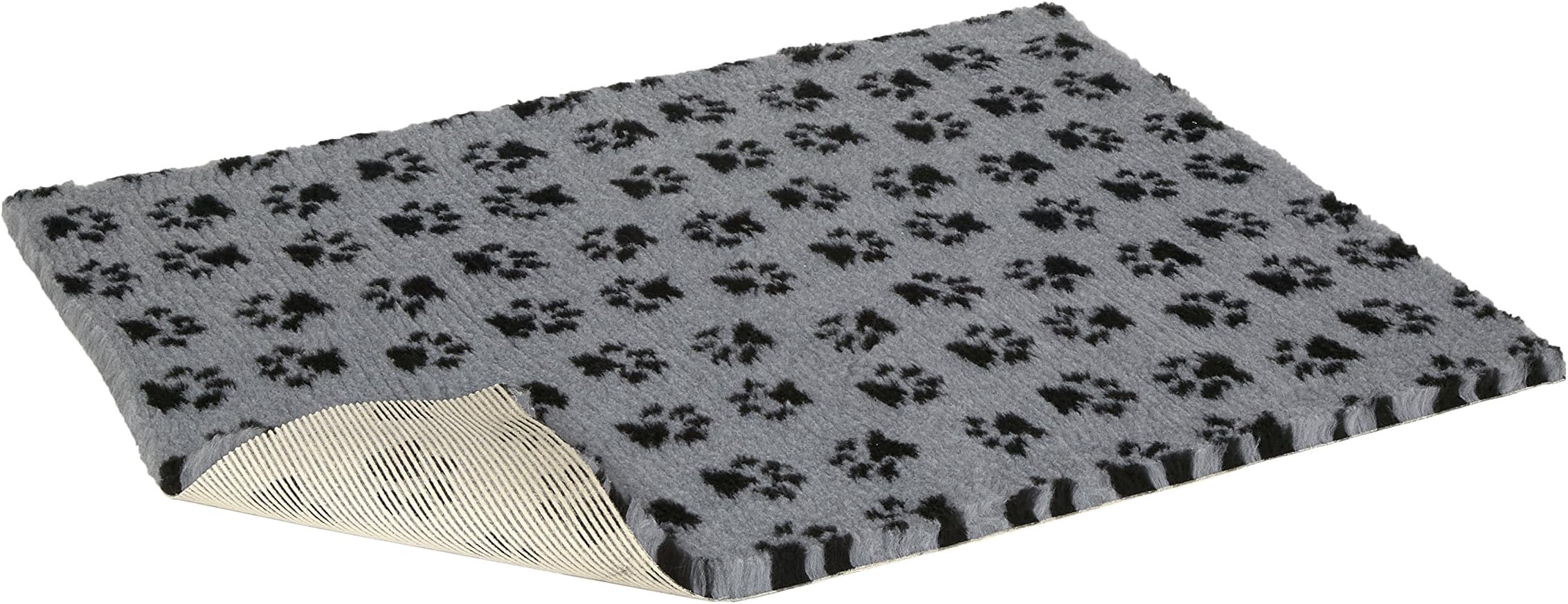Vetbed Dog and Cat Bedding, Grey with Black Paws : Amazon.co.uk: Pet ...