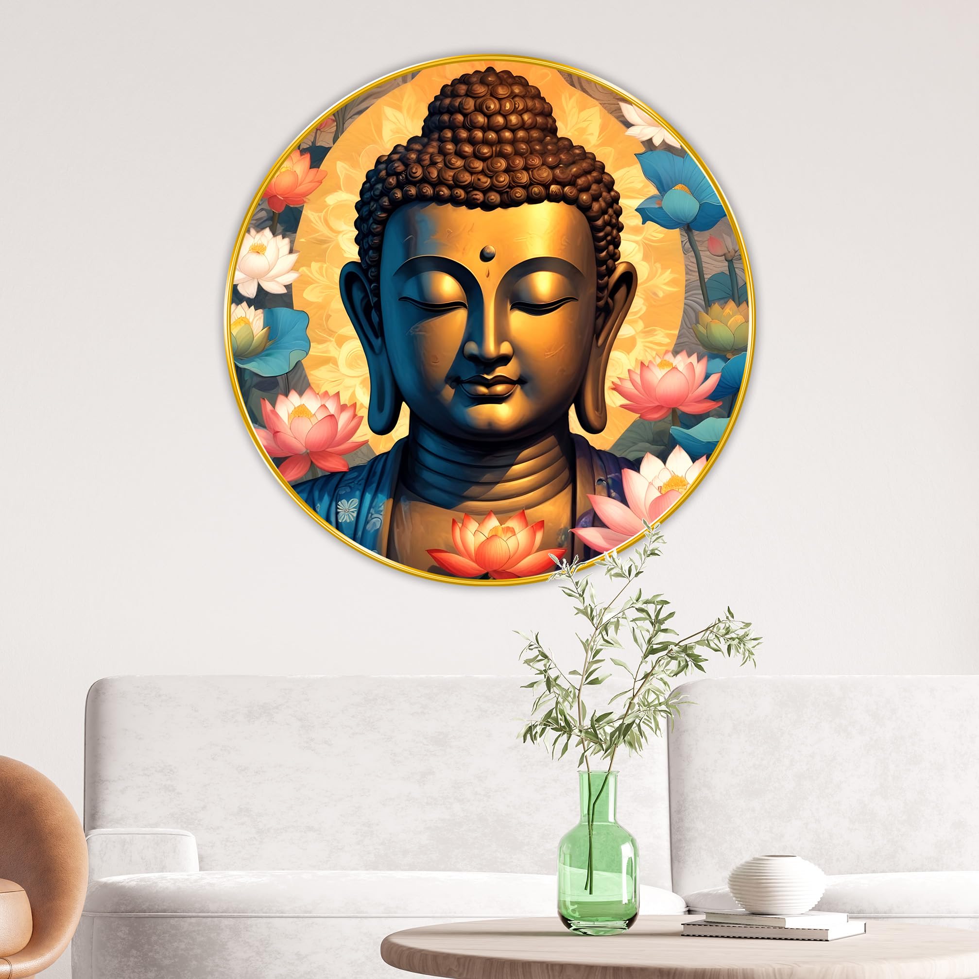 Simple Buddha Painting