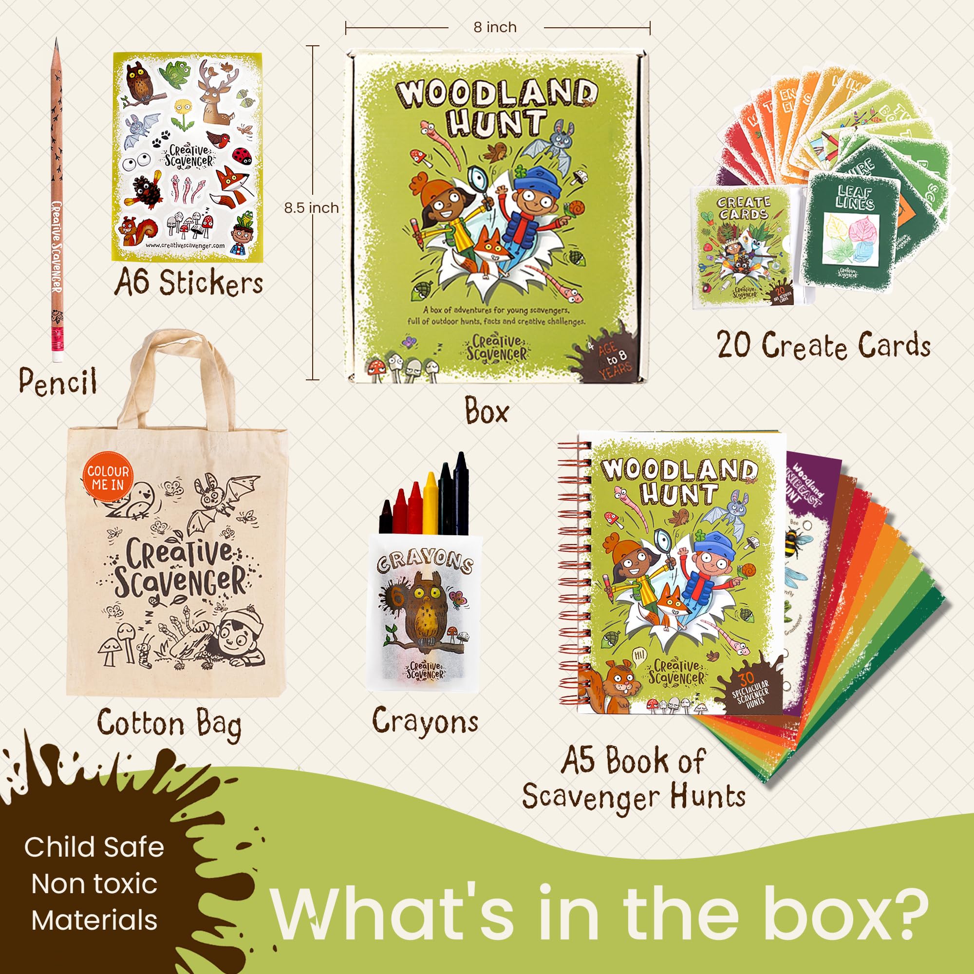 Scavenger Hunt Game for Kids – Outdoor Games Activities Set with ...