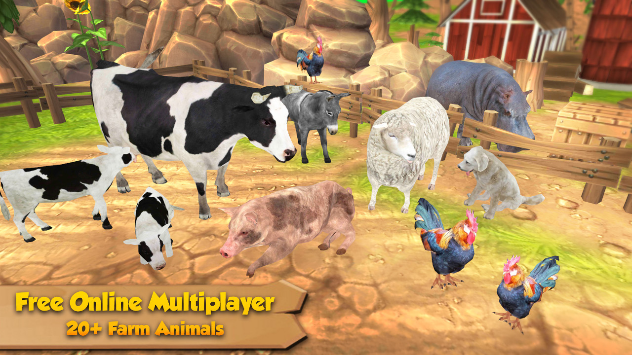 Farm Animal Family Online - Multiplayer Simulator:Amazon.de:Appstore ...