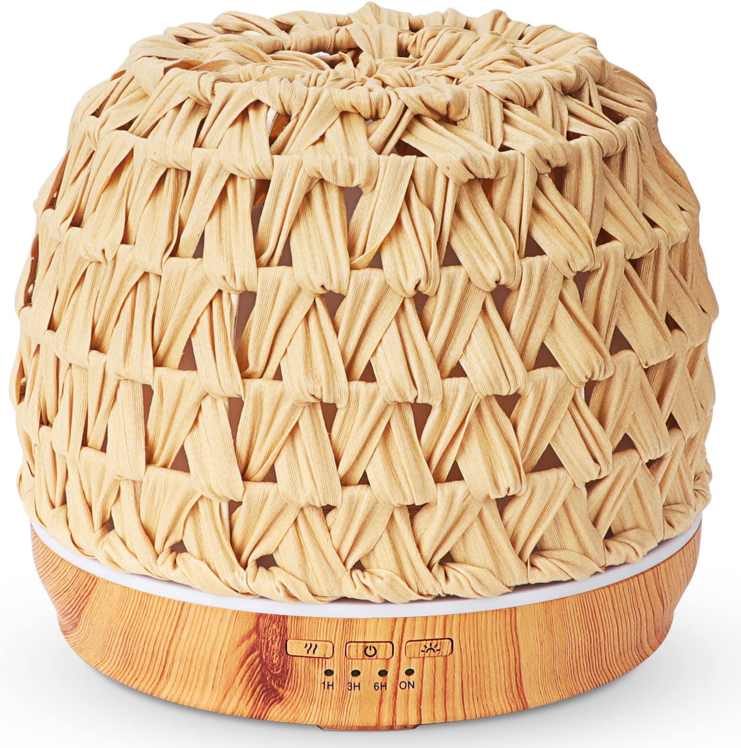 Amazon.com: 500ml Essential Oil Diffuser, Woven Rattan Diffusers for ...