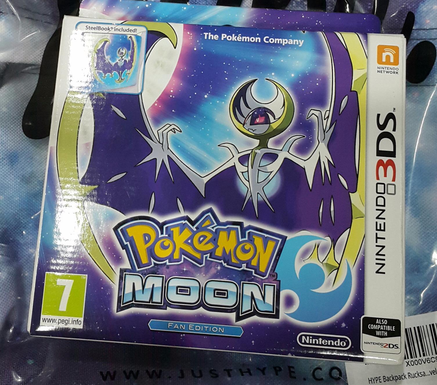 Pokémon Moon: Fan Edition (Nintendo 3DS) : Amazon.co.uk: PC & Video Games