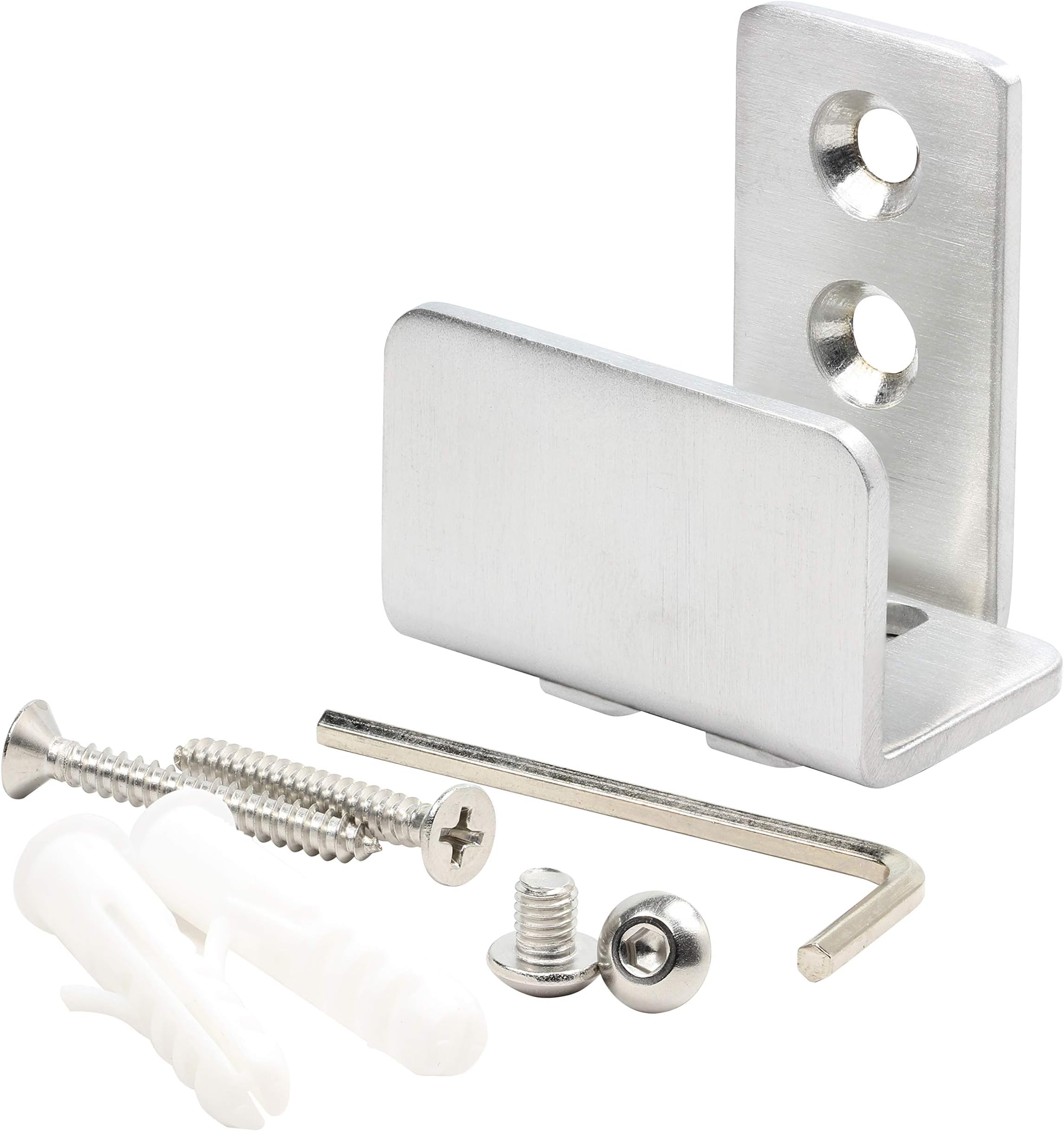 Amazon.com: Rok Hardware Heavy Duty Wall Mounted Adjustable Sliding ...