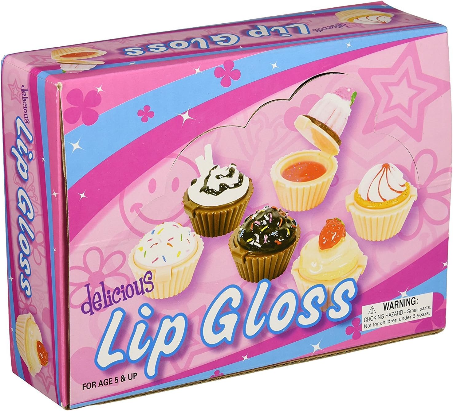 Amazon.com: Rhode Island Novelty 1.25" CUPCAKE LIP GLOSS : Beauty ...