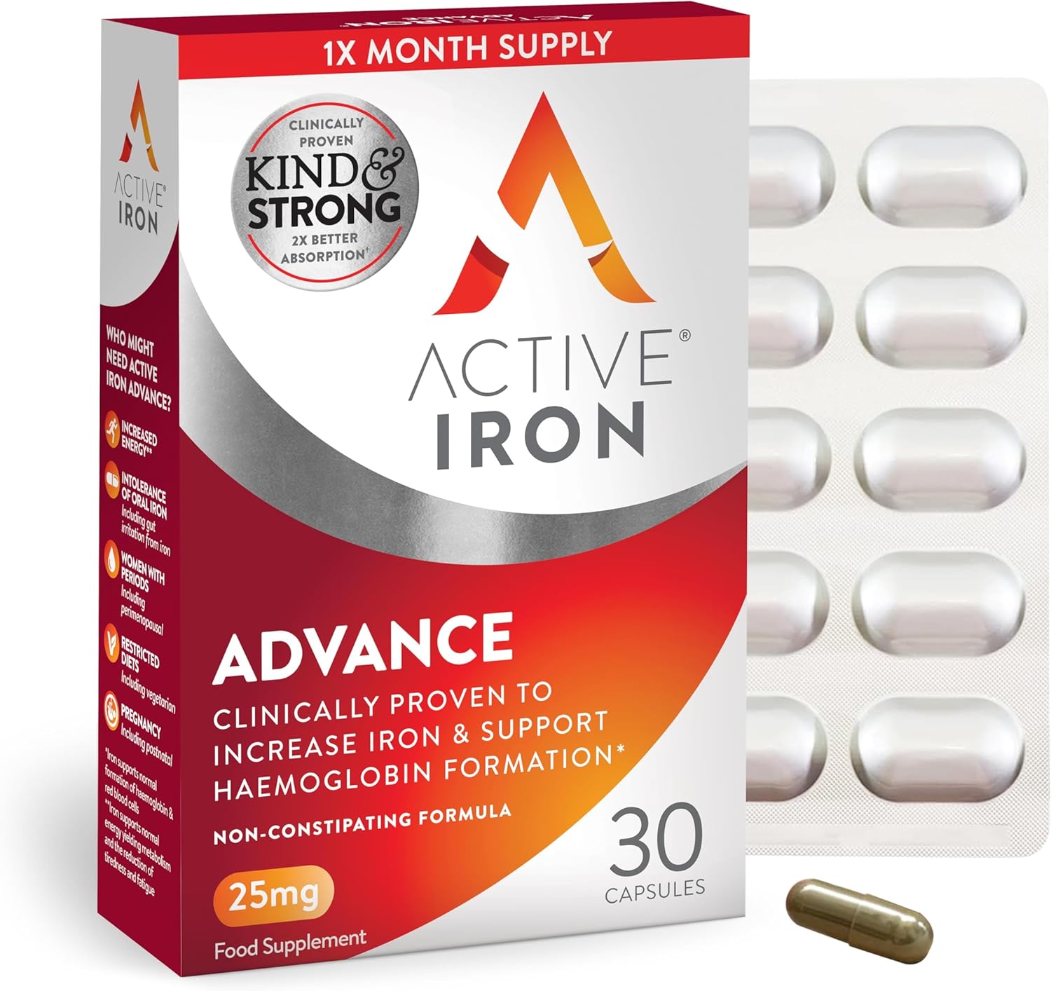 Active Iron Advance 25mg: Non-Constipating Iron Sri Lanka | Ubuy
