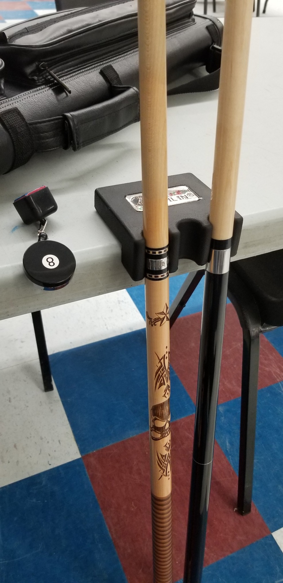 Iszy Billiards Break Cue Pool Stick - 58 Inch, 2-Piece Hardwood ...