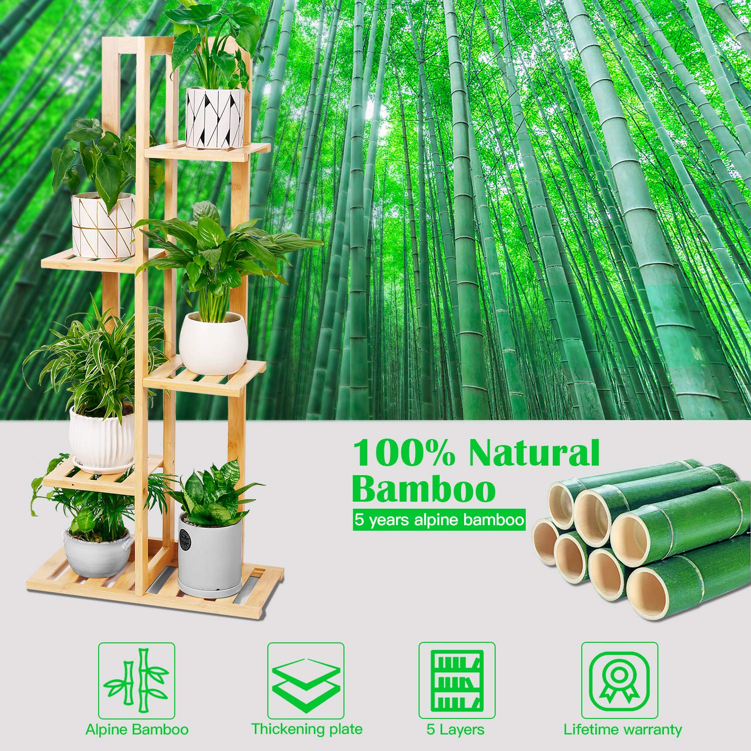 Soporte para plantas Leepes d...B08CXTBYMW | Encarguelo.com