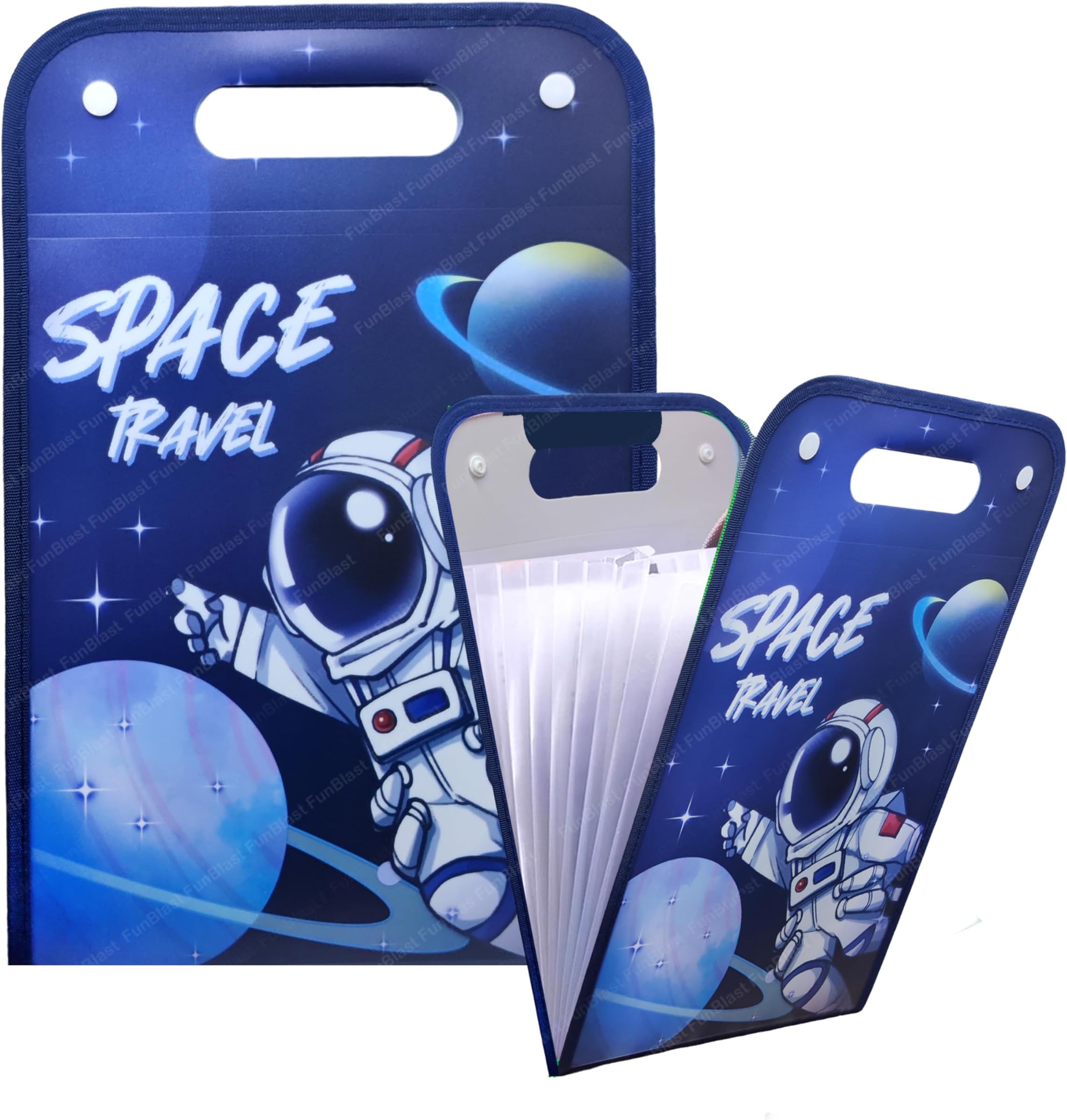 FunBlast File Folder With Button Lock And Handle Certificates Holder ...