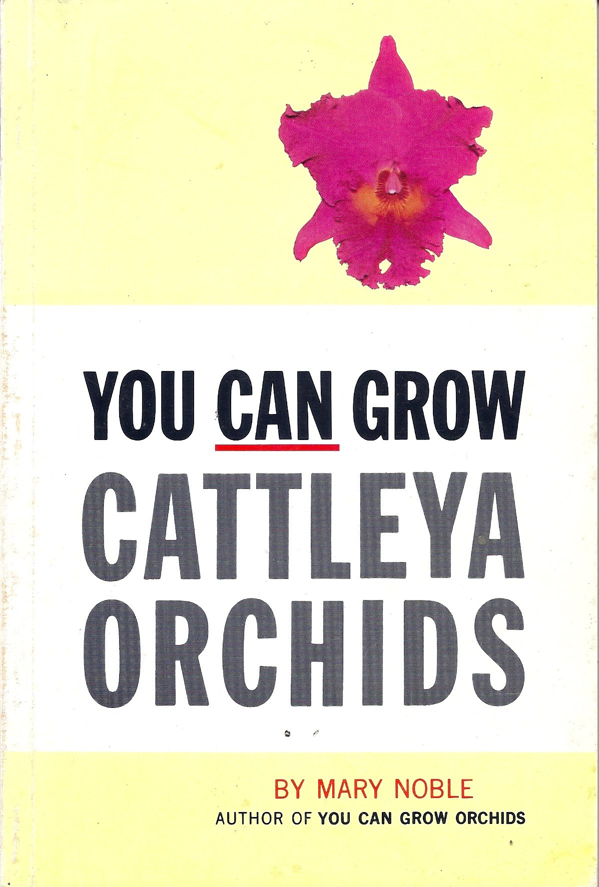 You can grow Cattleya orchids: Noble, Mary: Amazon.com: Books