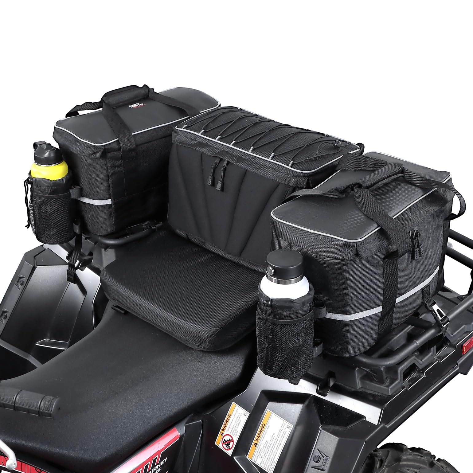 KEMIMOTO ATV Bag, 74L Large ATV Cargo Bag with Cooler Bag, Waterproof 4 ...