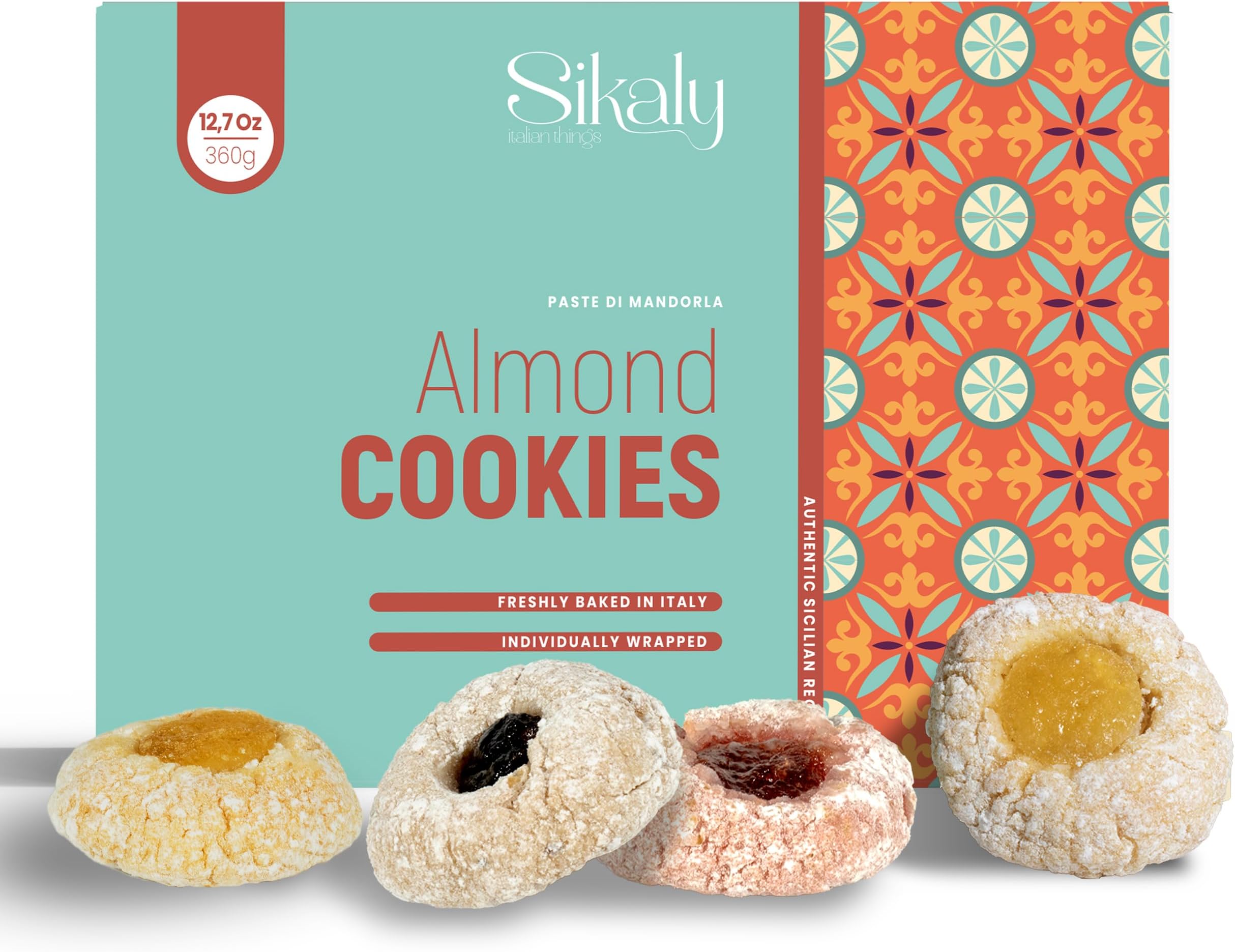 Amazon.com: Italian Fig Cookie 2 Pound Traditional Handmade Cookies of ...